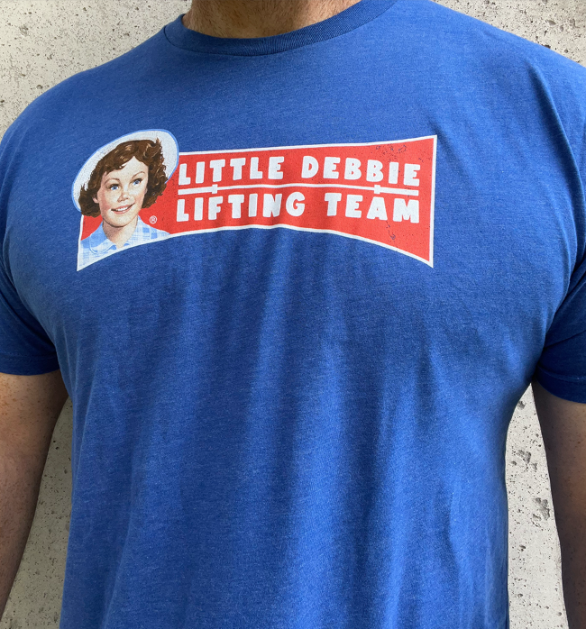 LITTLE DEBBIE LIFTING TEAM - CLASSIC SHIRT – WORK HARD SNACK HARD