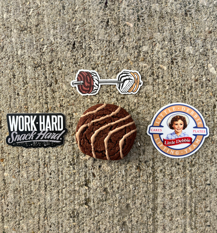 Stickers & Gear – WORK HARD SNACK HARD